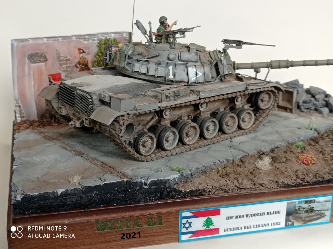 IDF M60 w/Dozer Blade, por @DELTA_61MODELISMO – Full Metal Modelling ...
